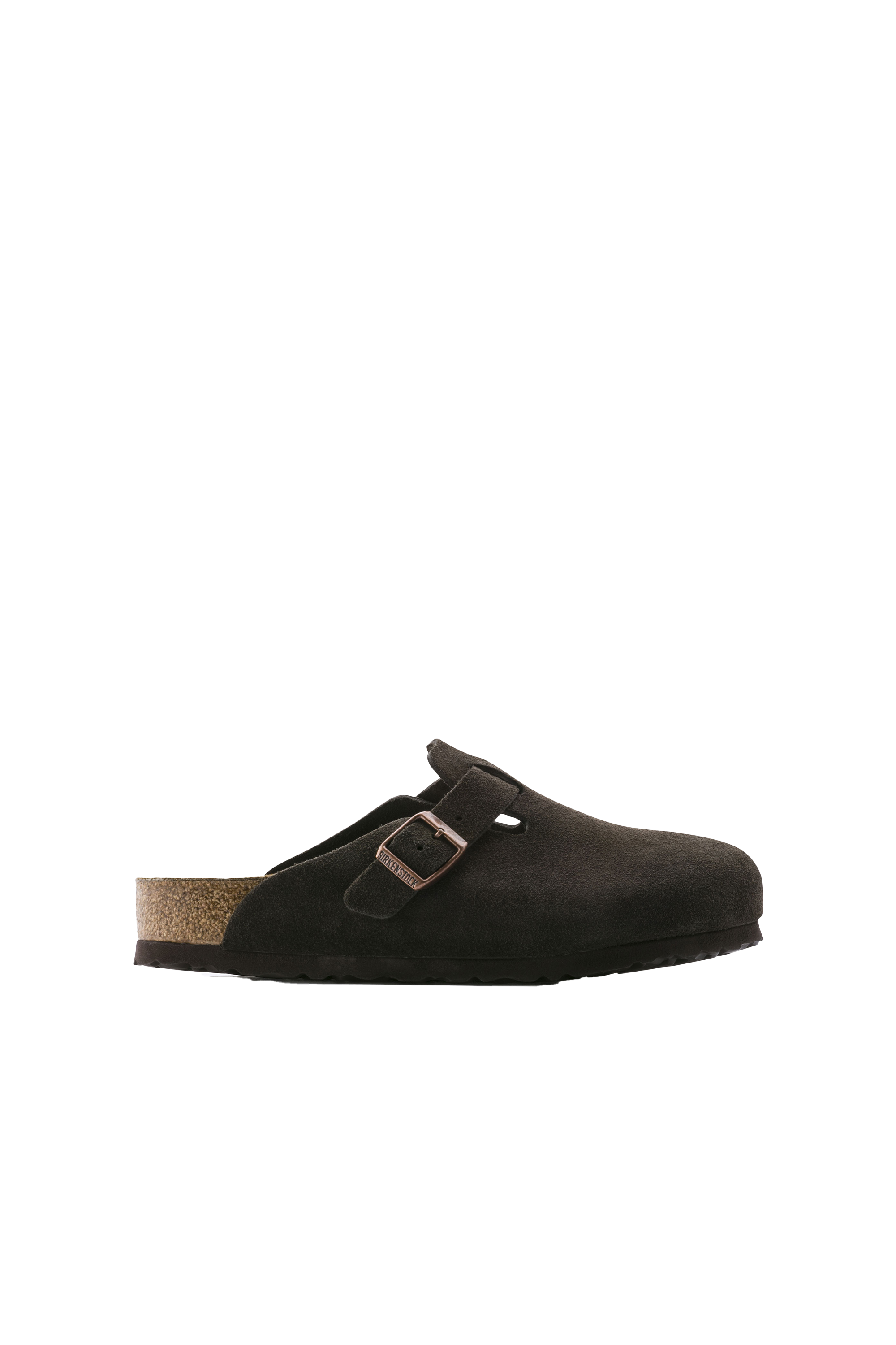 Birkenstock - Boston Narrow Fit Suede Mocca – STRØM