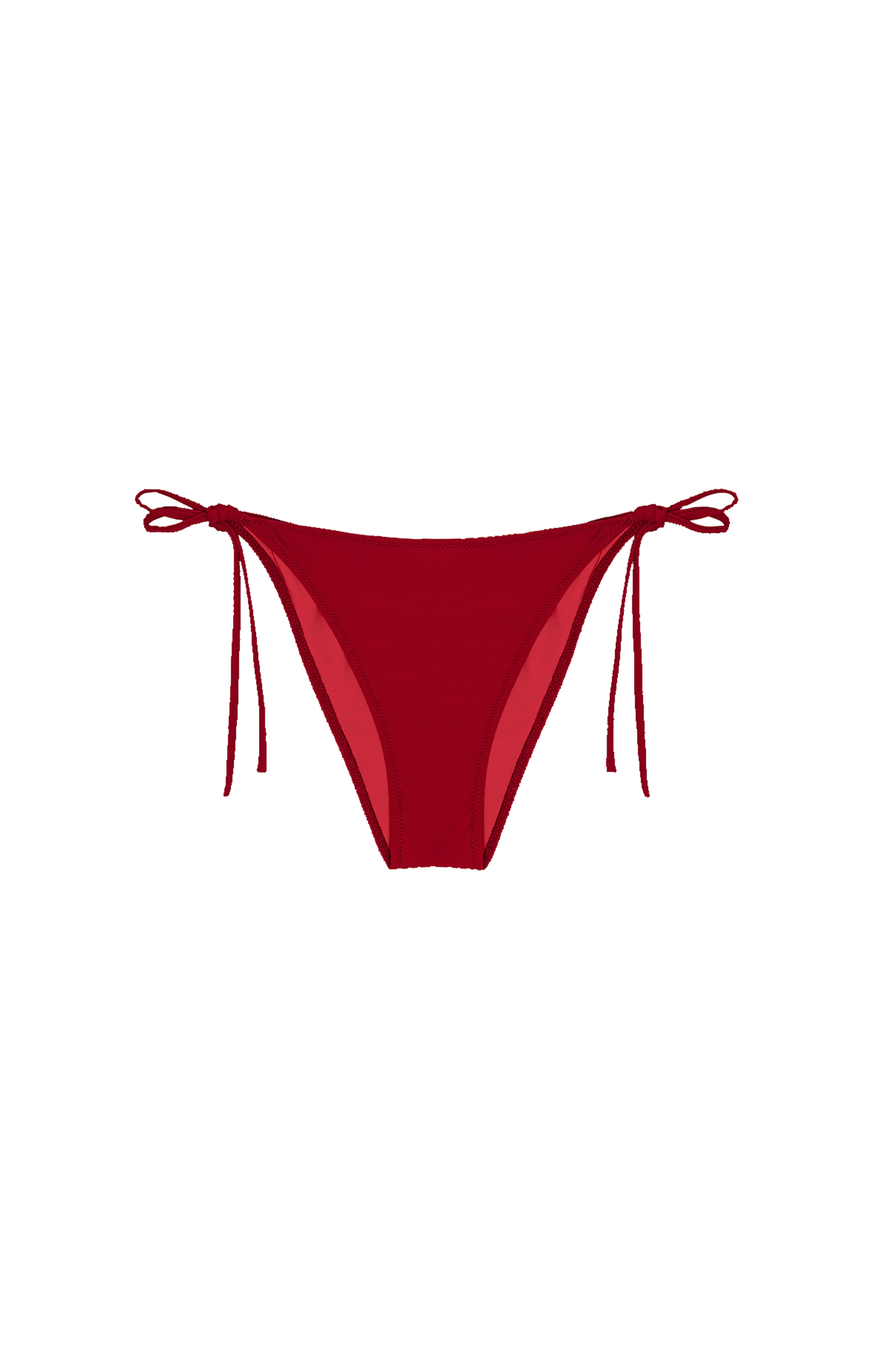Alipo - Triangle Bikini Bottom Red – STRØM